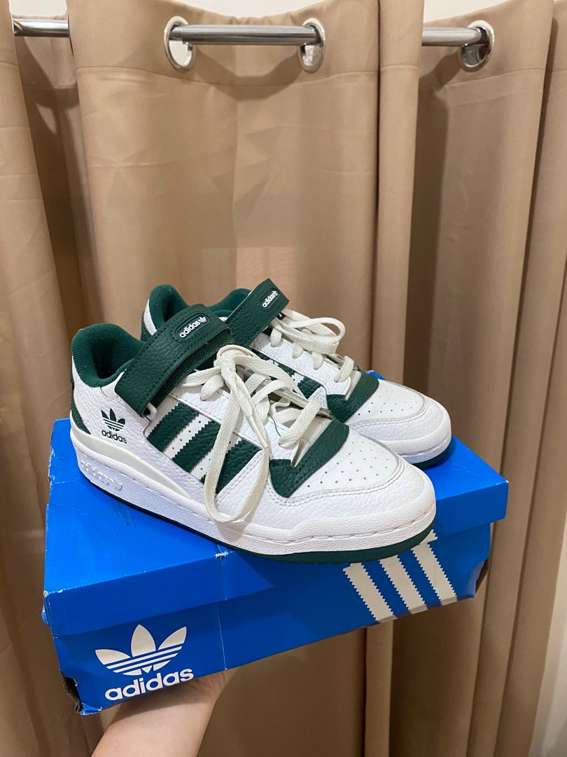 ADDIDAS FORUM LOW GREEN on Carousell