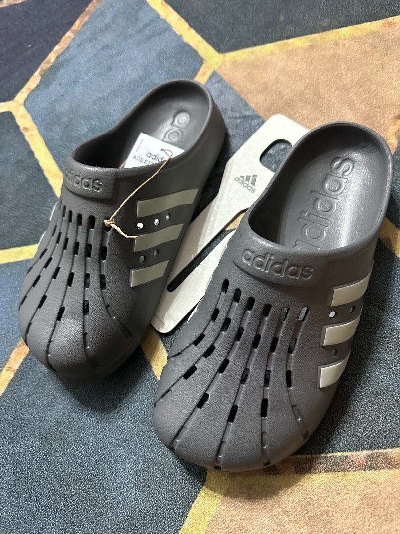 Adidas slide clog, Men's Fashion, Footwear, Flipflops and Slides on ...