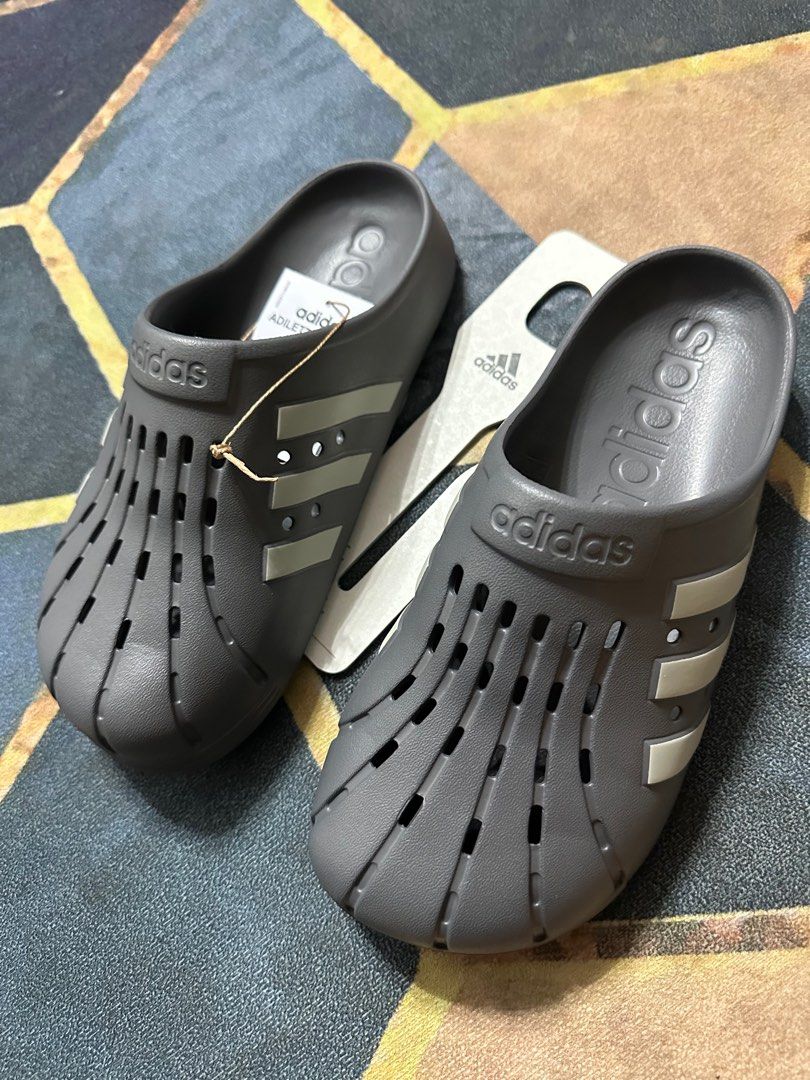 Adidas slide clog, Men's Fashion, Footwear, Flipflops and Slides on ...