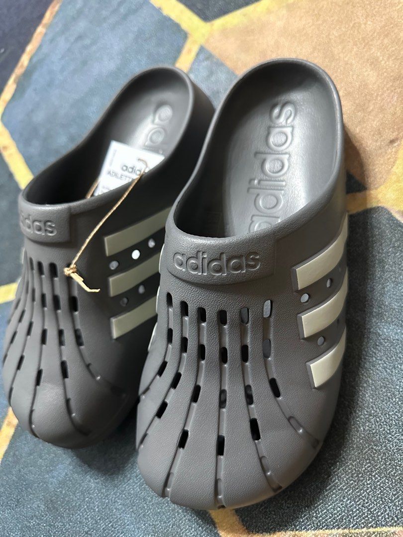 Adidas slide clog, Men's Fashion, Footwear, Flipflops and Slides on ...