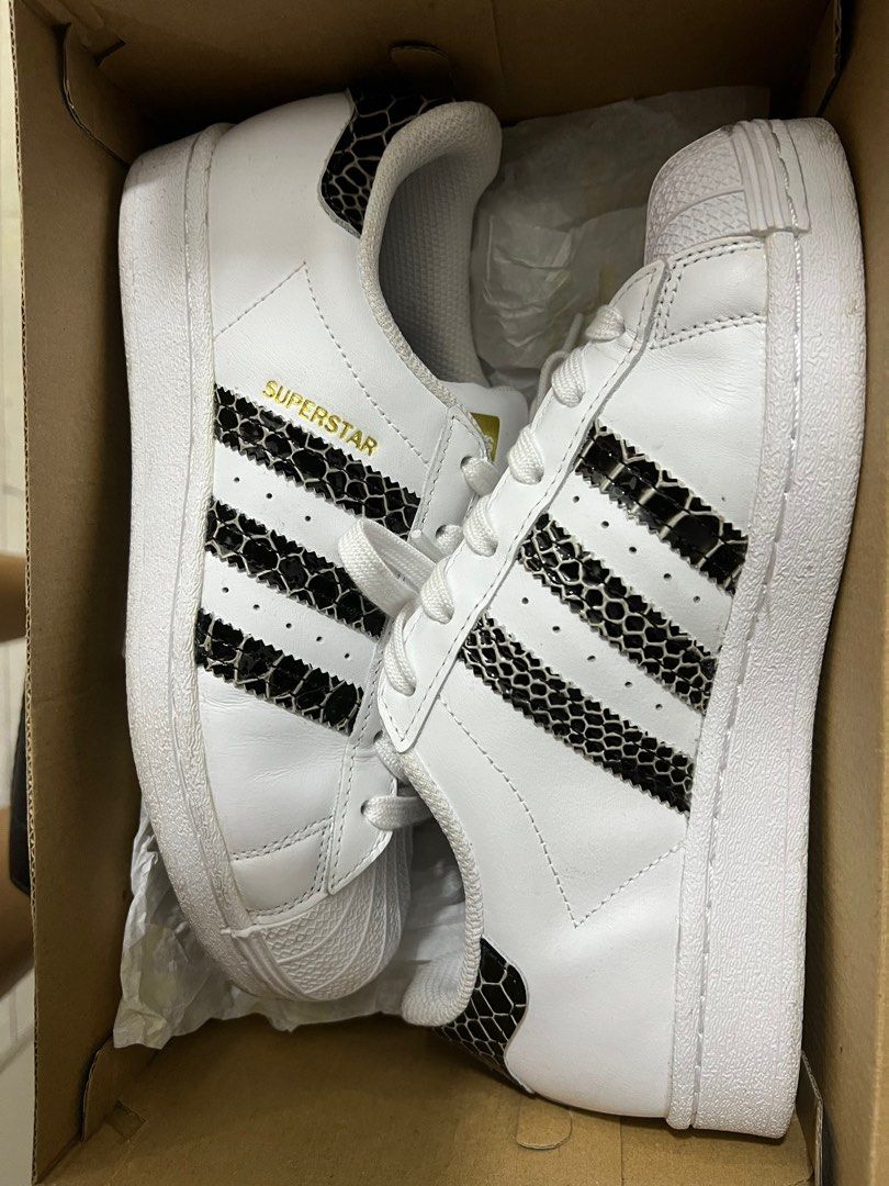 Adidas Superstar Snake Skin Print on Carousell