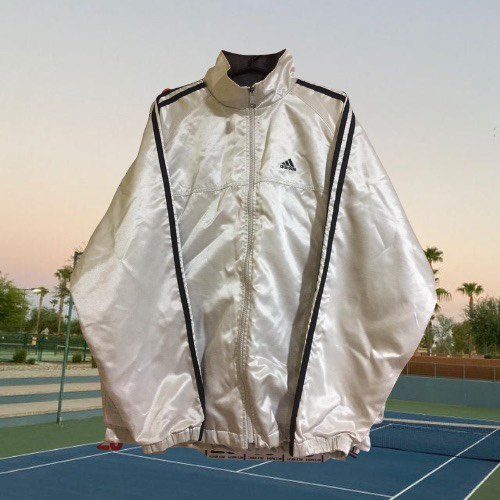 Adidas Track Jacket Light Grey, Men's Fashion, Coats, Jackets and ...