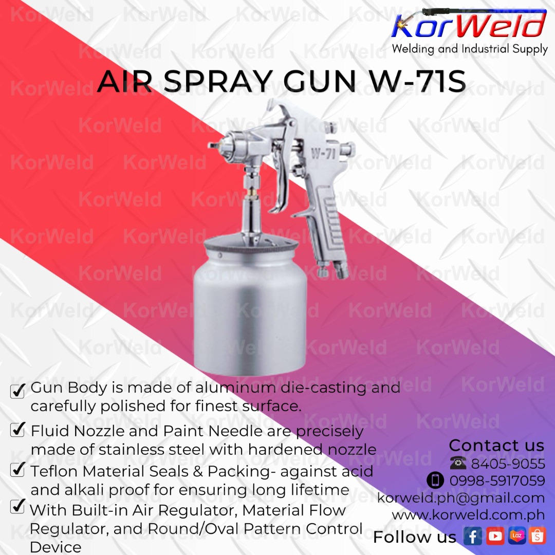 Air Spray Gun W-71S on Carousell