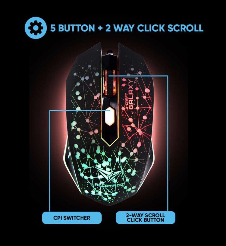 Alcatroz X-Craft Classic Gaming Mouse, Computers & Tech, Parts ...