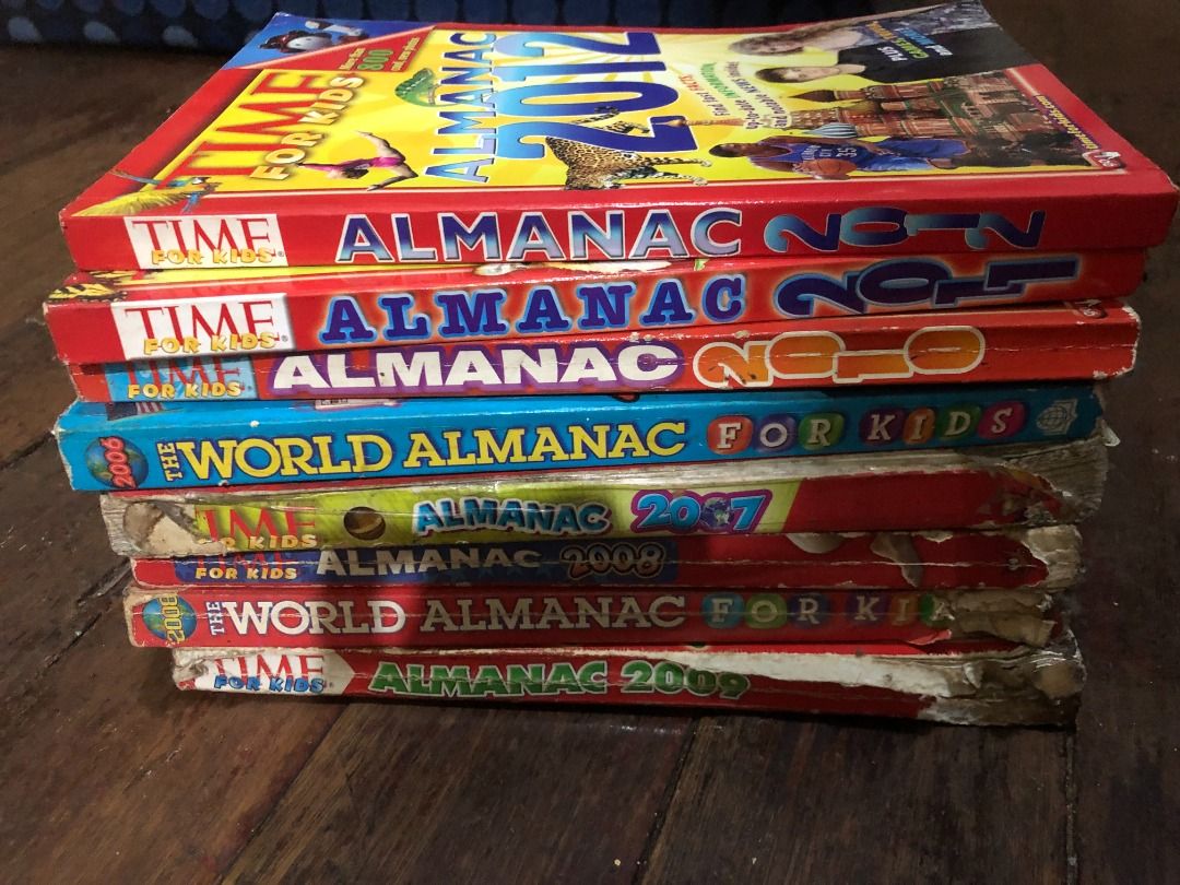 almanac time world almanac for kids on Carousell