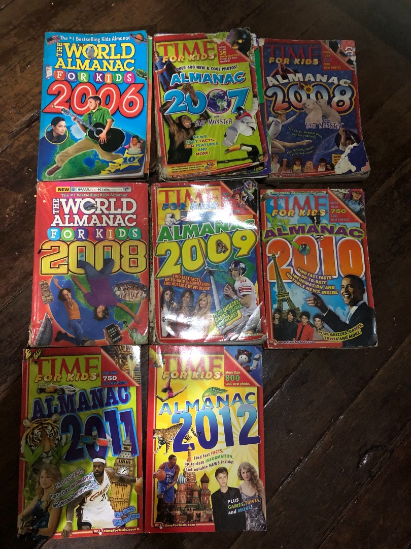 almanac time world almanac for kids on Carousell