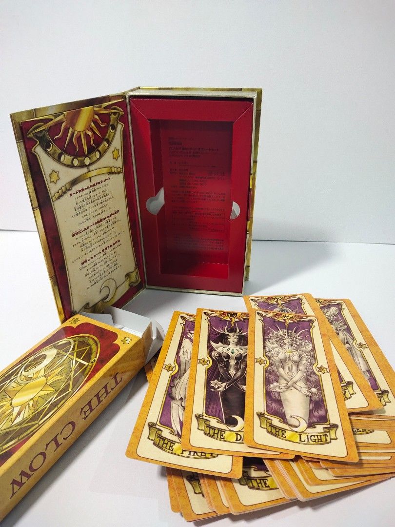 Anime Cardcaptor Sakura Clow Cards Cosplay Fortune Tarot Card Captor ...