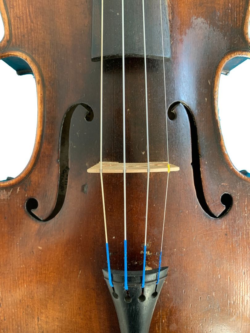 Antique German 4/4 violin labelled Franz Hell, Hobbies & Toys, Music ...