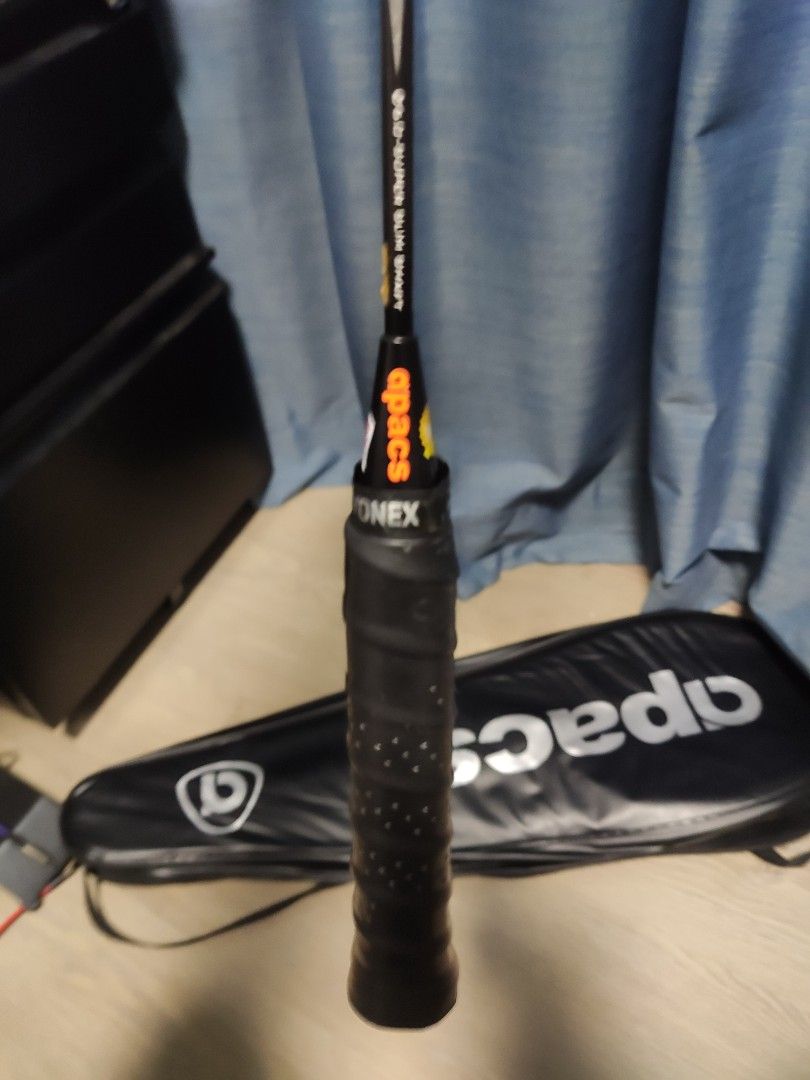 Apacs fly weight 73 racket, Sports Equipment, Sports & Games, Racket ...