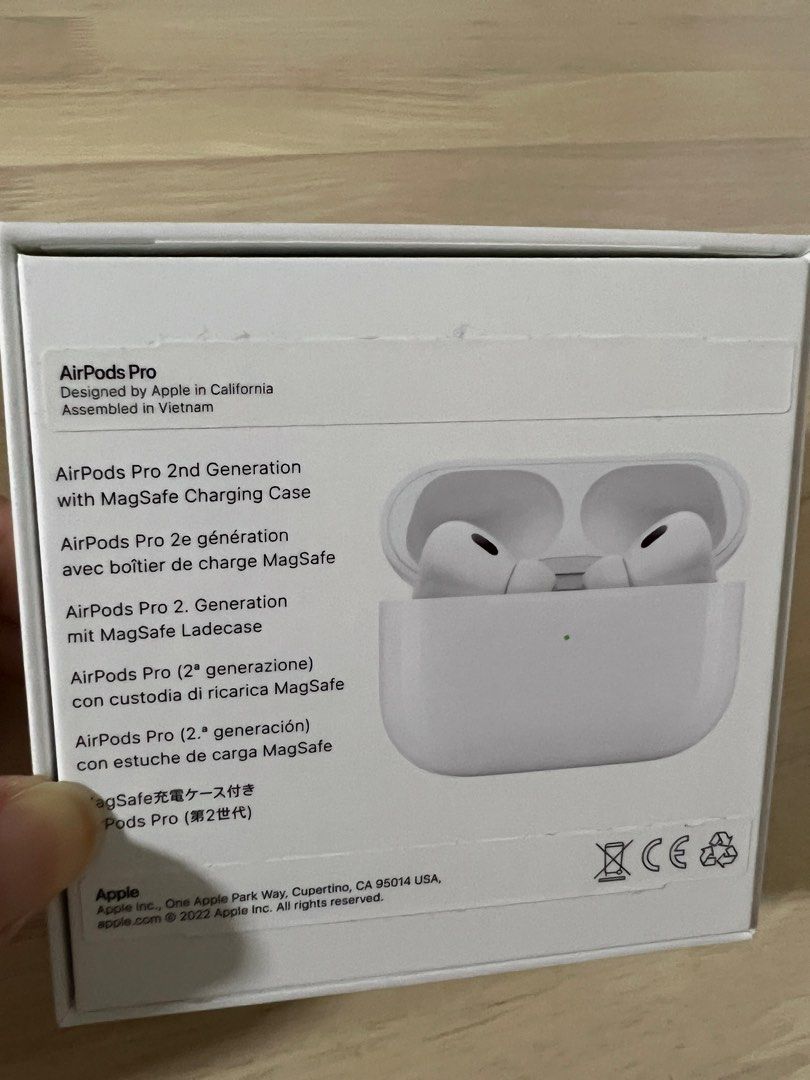 Apple Airpods Pro 2nd Gen BOX ONLY, Audio, Earphones on Carousell
