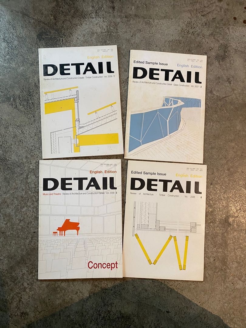 Architecture Design Detail Magazine, Hobbies & Toys, Books & Magazines ...