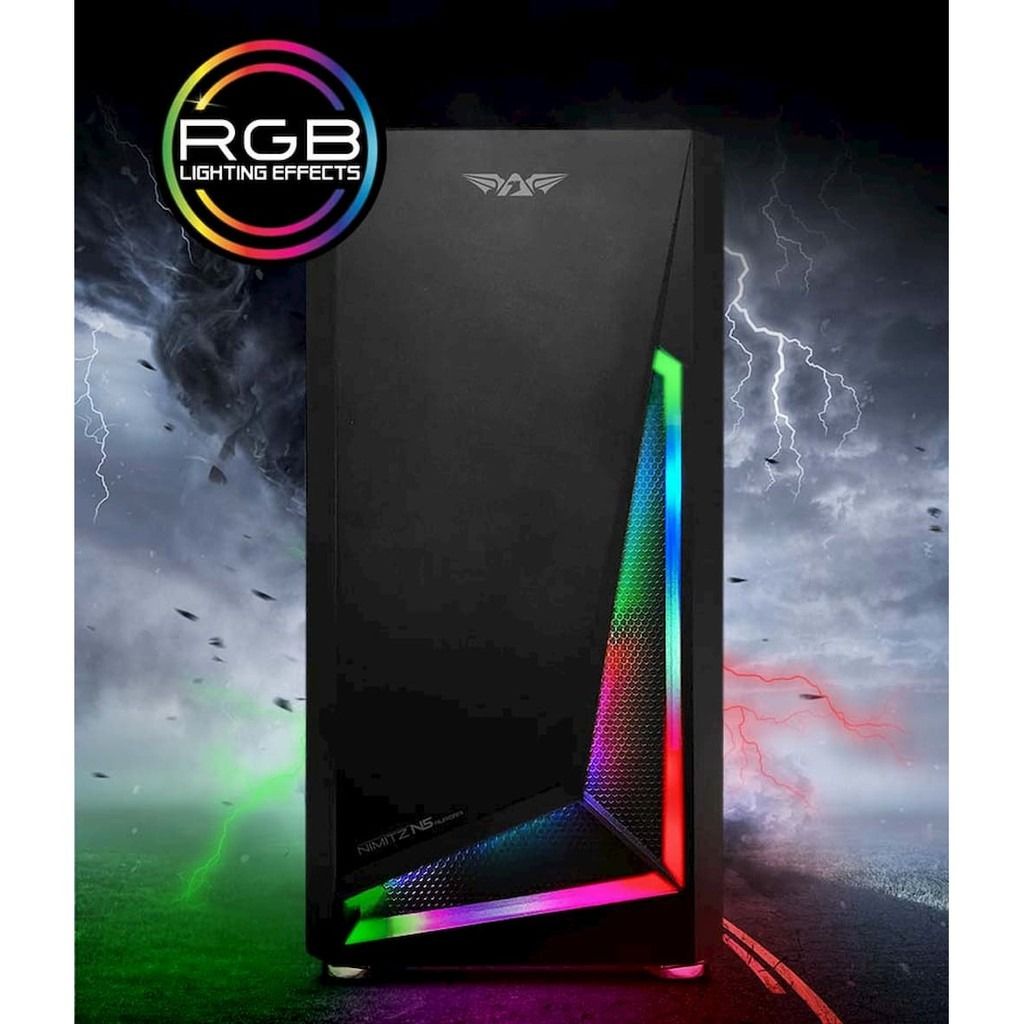 Armaggeddon Nimitz N5 Aurora Micro ATX Gaming PC Case, Computers & Tech ...