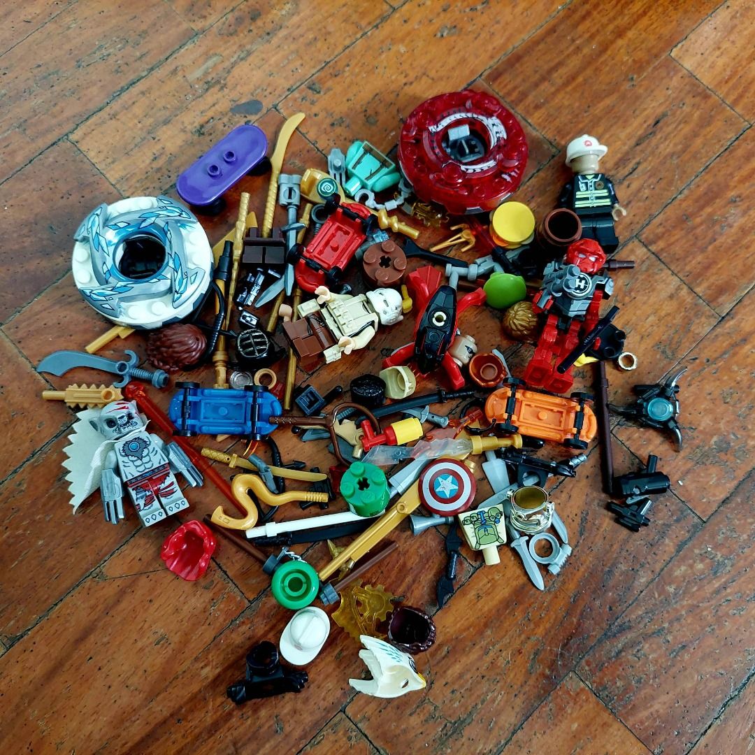 Take All Assorted LEGO Characters & Pieces on Carousell