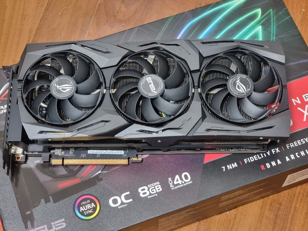 Asus ROG Strix RX 5700 XT OC 8GB, Computers & Tech, Parts & Accessories ...