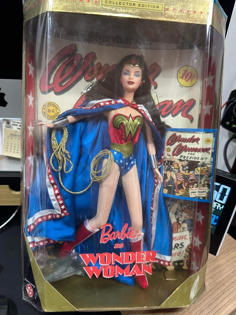 Barbie As Wonder Woman Collector Edition (MISB) on Carousell