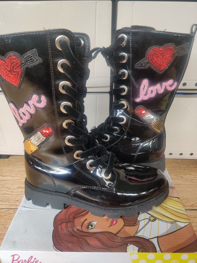 Barbie Boots, Babies & Kids, Babies & Kids Fashion on Carousell