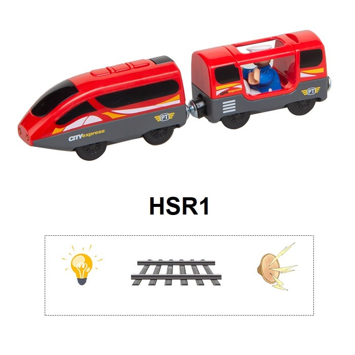 Battery Operated Action Locomotive Train (Magnetic Connection ...