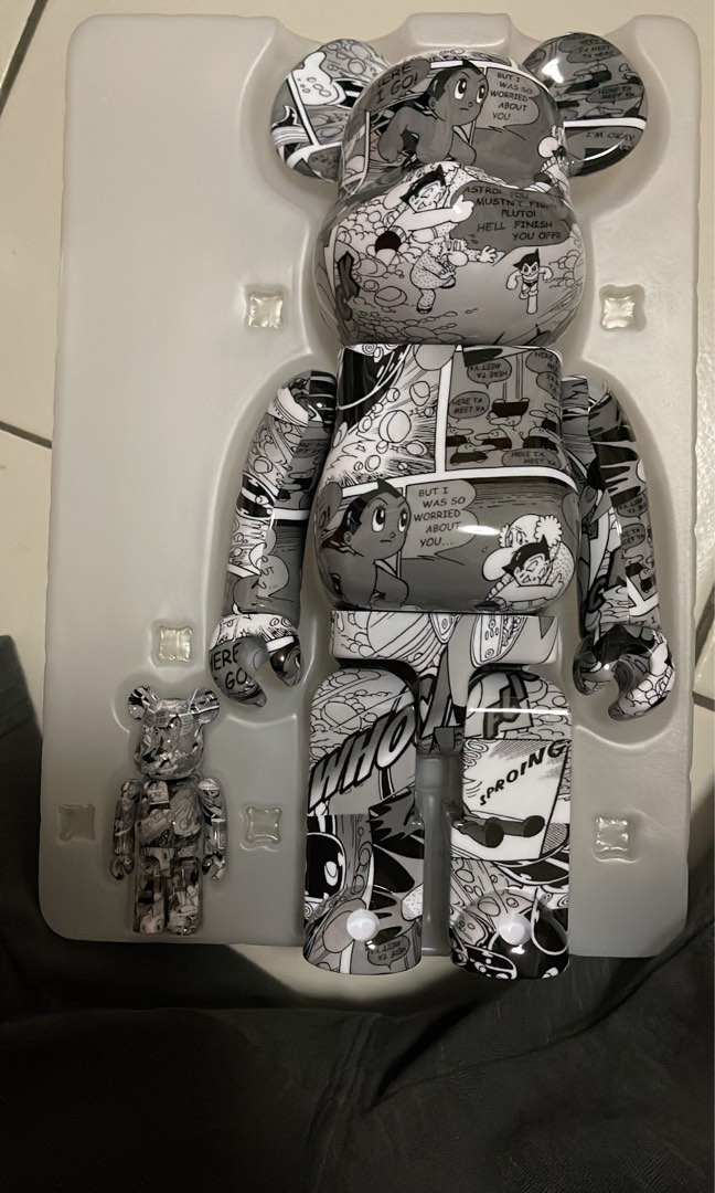 Bearbrick 400% & 100% Astro boy manga ( 3 days promo till 14/4 ...