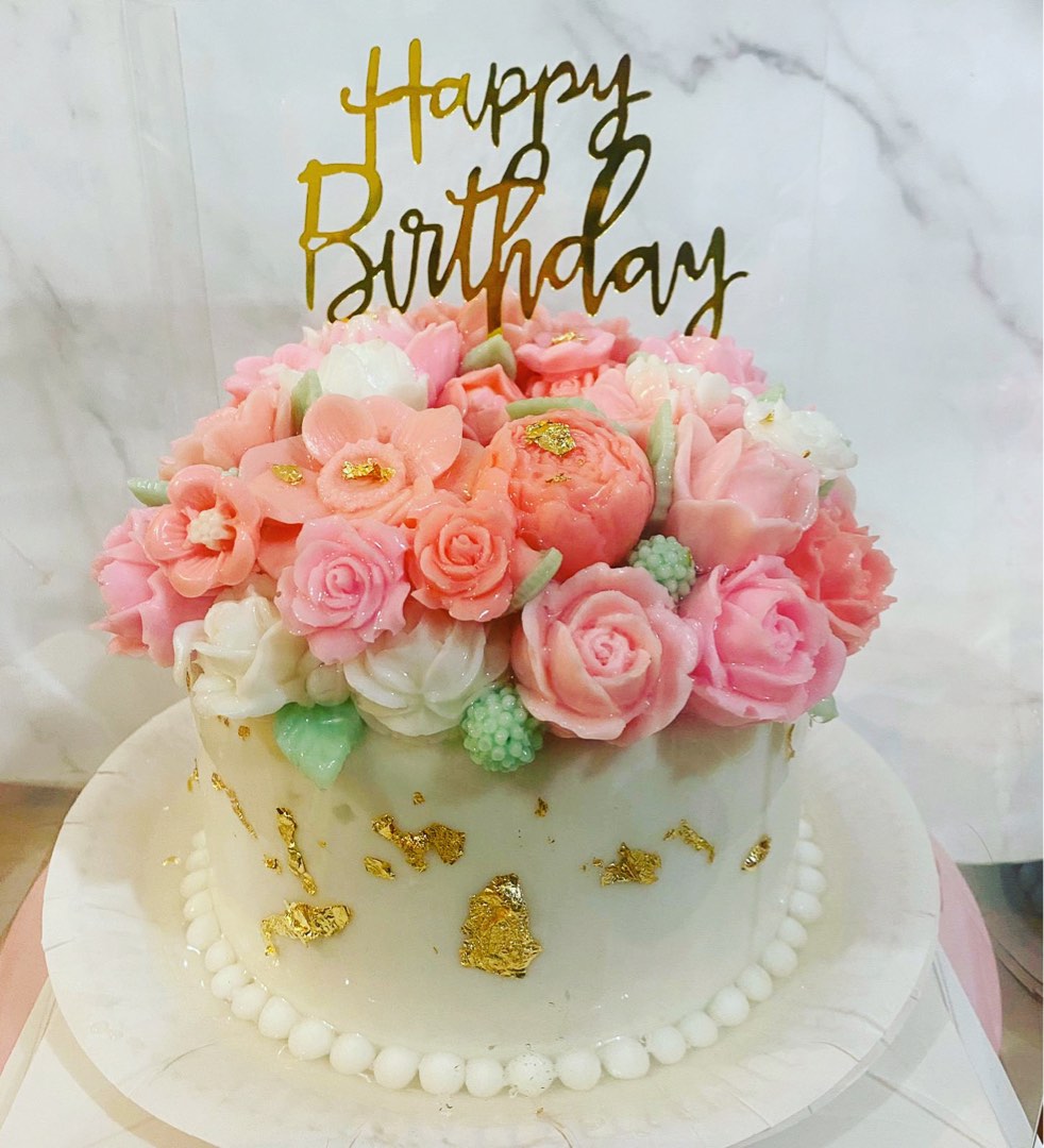 Birthday jelly cake, Food & Drinks, Homemade Bakes on Carousell