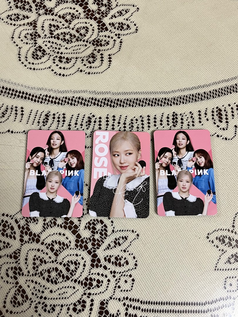 Blackpink x Oreo Photocards, Hobbies & Toys, Memorabilia & Collectibles ...