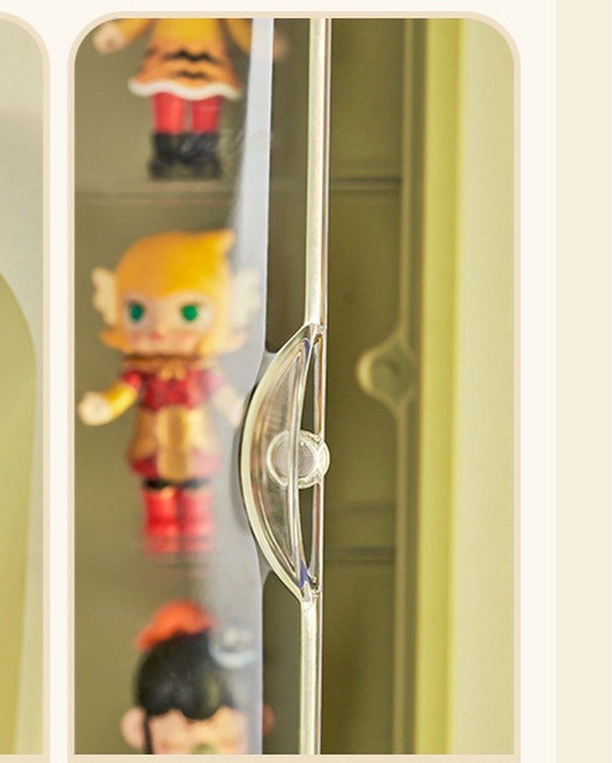 Blind Box Popmart Figurines Display Box with Adhesive Stickers ...