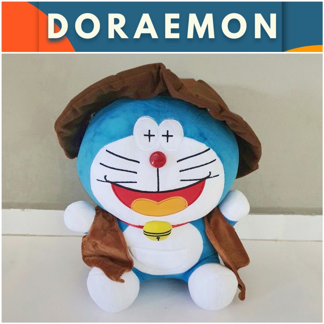 Last 1!! BN XL Doraemon Plush Plushie Soft Toy (Claw Machine), Hobbies ...