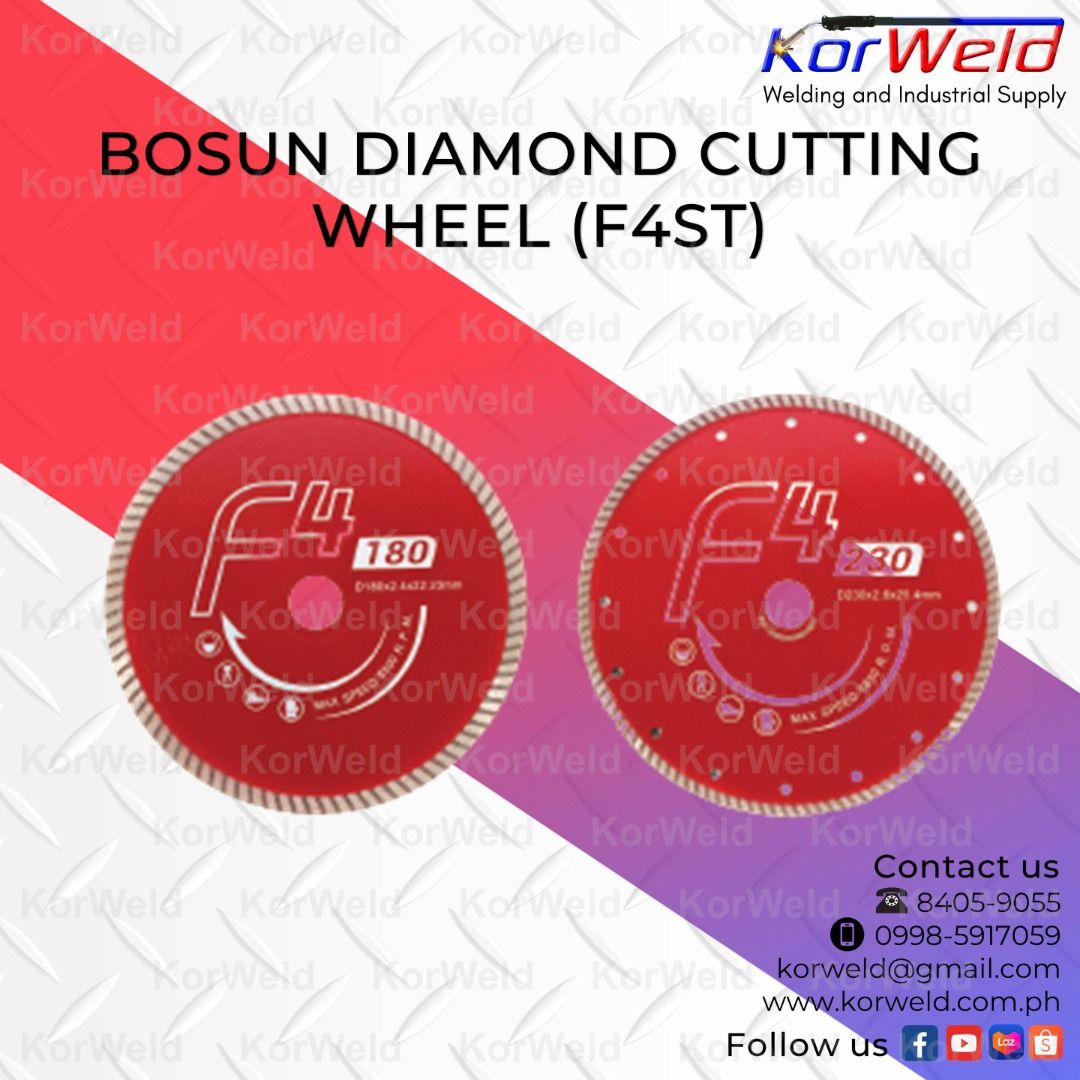 BOSUN DIAMOND CUTTING WHEEL (F4ST), Commercial & Industrial ...