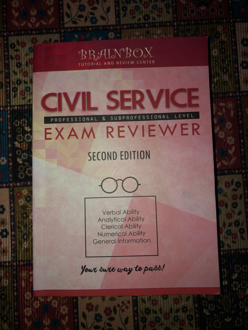 Brainbox Civil Service Reviewer, Hobbies & Toys, Books & Magazines ...