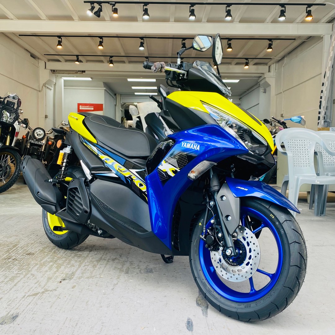 Brand new Yamaha Aerox V2 Keyless (agent unit), Motorcycles ...
