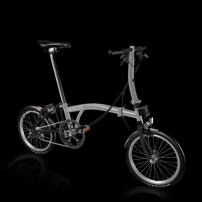 Brompton P line Storm Grey S Bar, Sports Equipment, Bicycles & Parts ...