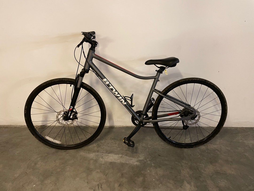 Btwin Riverside 500 hybrid, Sports Equipment, Bicycles & Parts ...