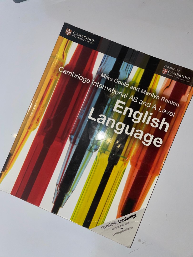 Cambridge International AS and A Level English Language Coursebook ...