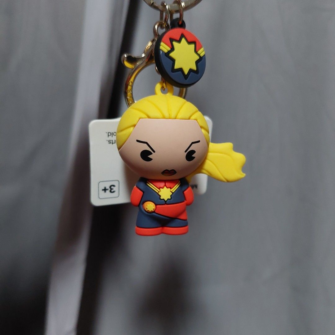 Captain Marvel Carol Dangers Miniso Keychain, Hobbies & Toys ...