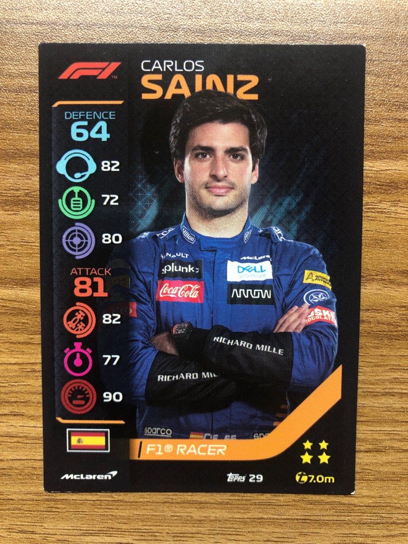 Carlos Sainz F1 Racer Portrait 2020, Hobbies & Toys, Toys & Games on ...