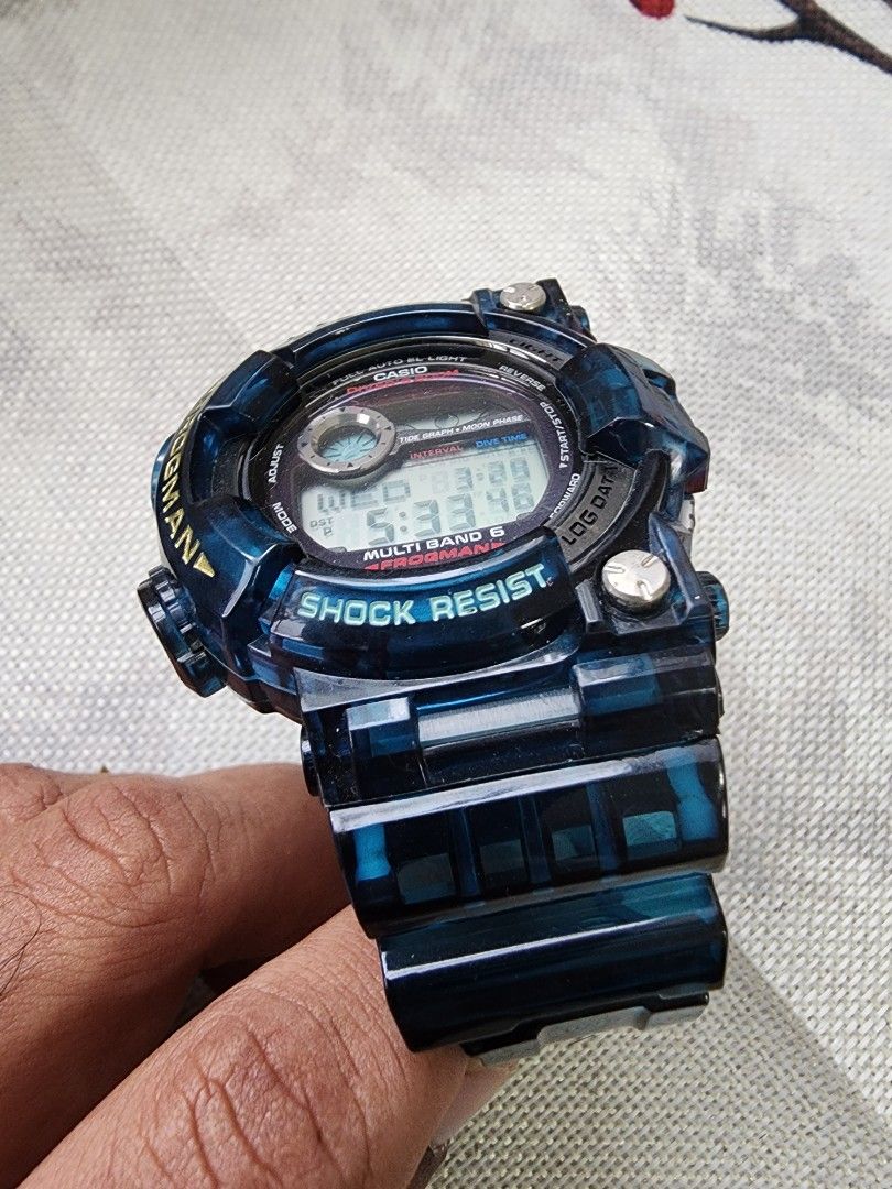 Casio G-Shock GWF 1000 Frogman Japan Model, Men's Fashion, Watches ...