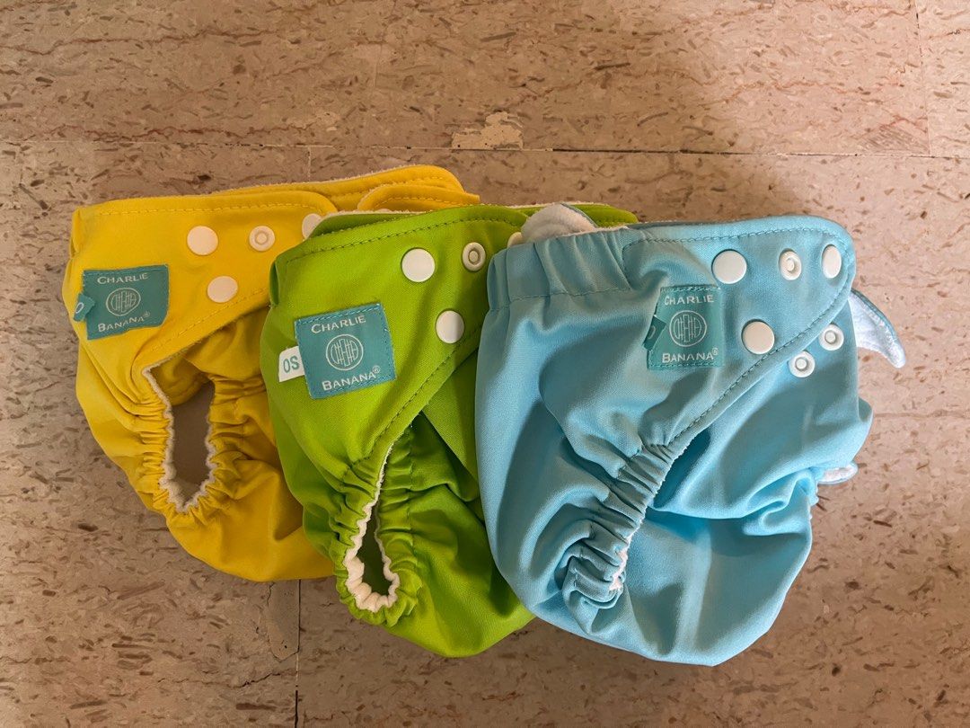 Charlie Banana reusable diapers, Babies & Kids, Bathing & Changing ...
