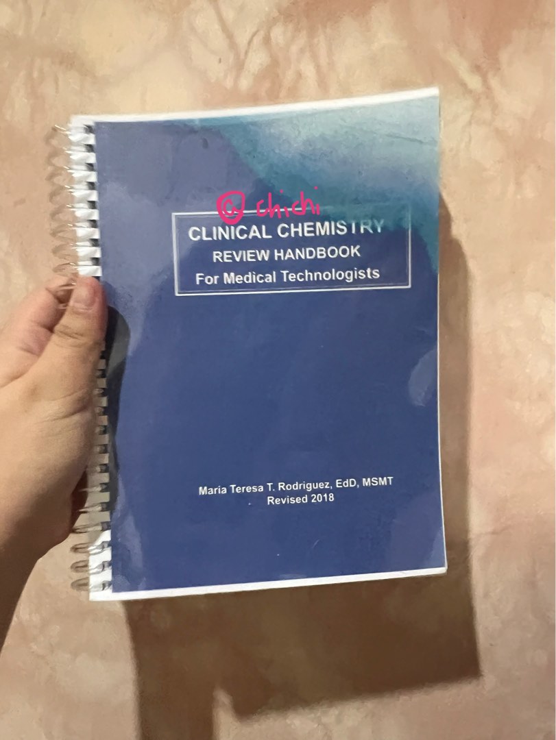 Clinical Chemistry Review Handbook Reprint, Hobbies & Toys, Books ...