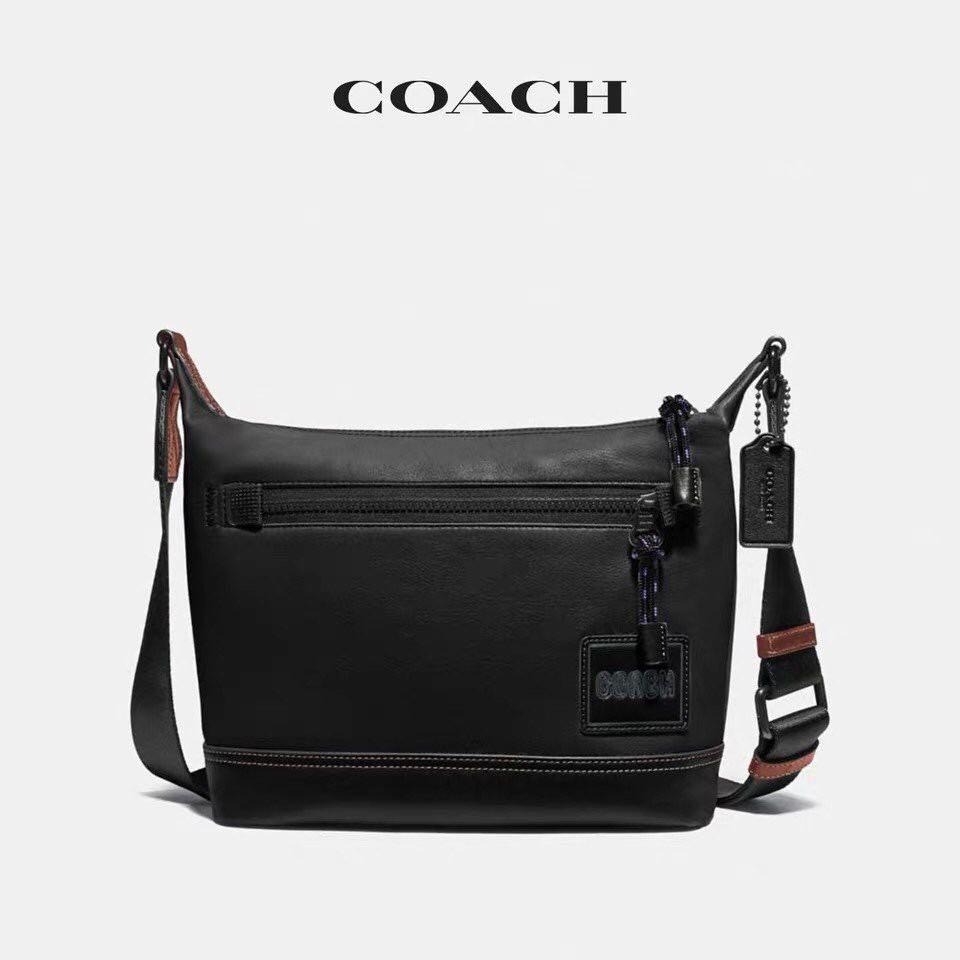 Coach Pacer Messenger 25 With Patch (Men Crossbody Sling Messenger ...