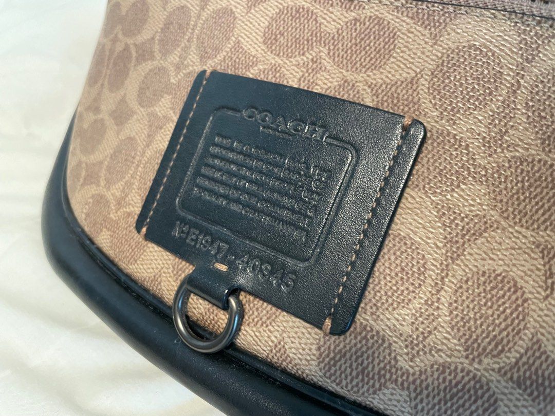 Coach sling belt bum waist bag, Men's Fashion, Bags, Sling Bags on ...