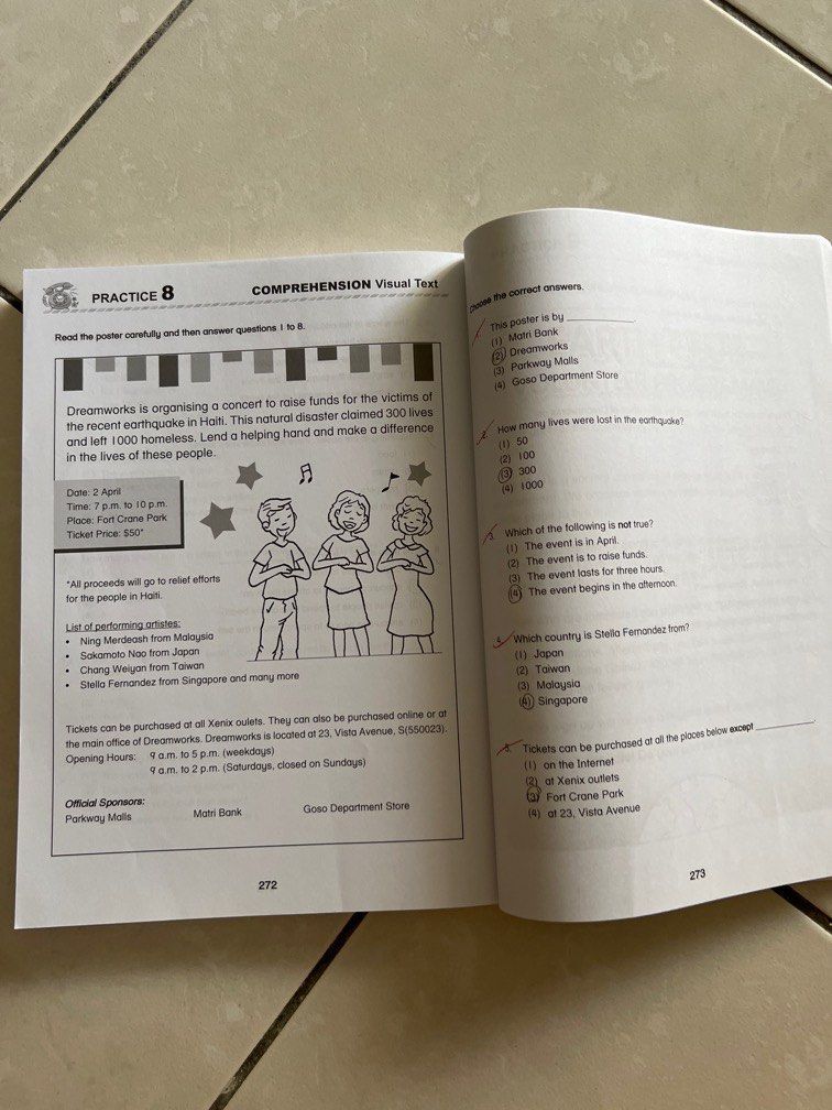 Complete Practice Book for Grammar, Vocabulary & Comprehension- Primary ...