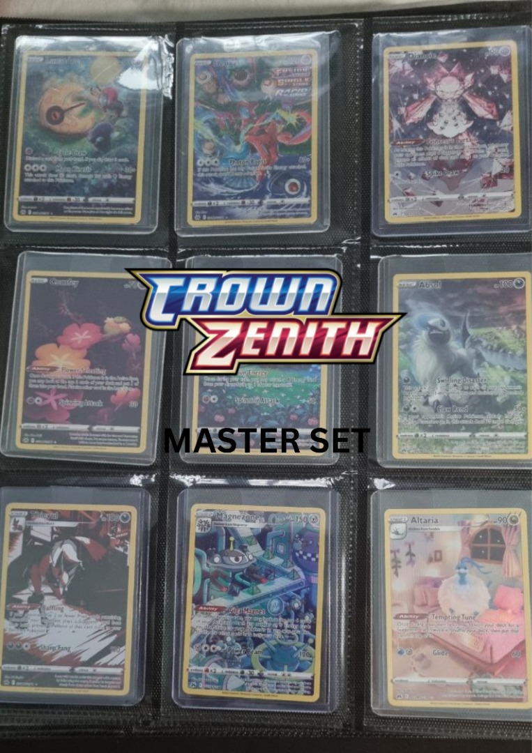 Crown Zenith Master Set/Completed Set, Hobbies & Toys, Memorabilia ...