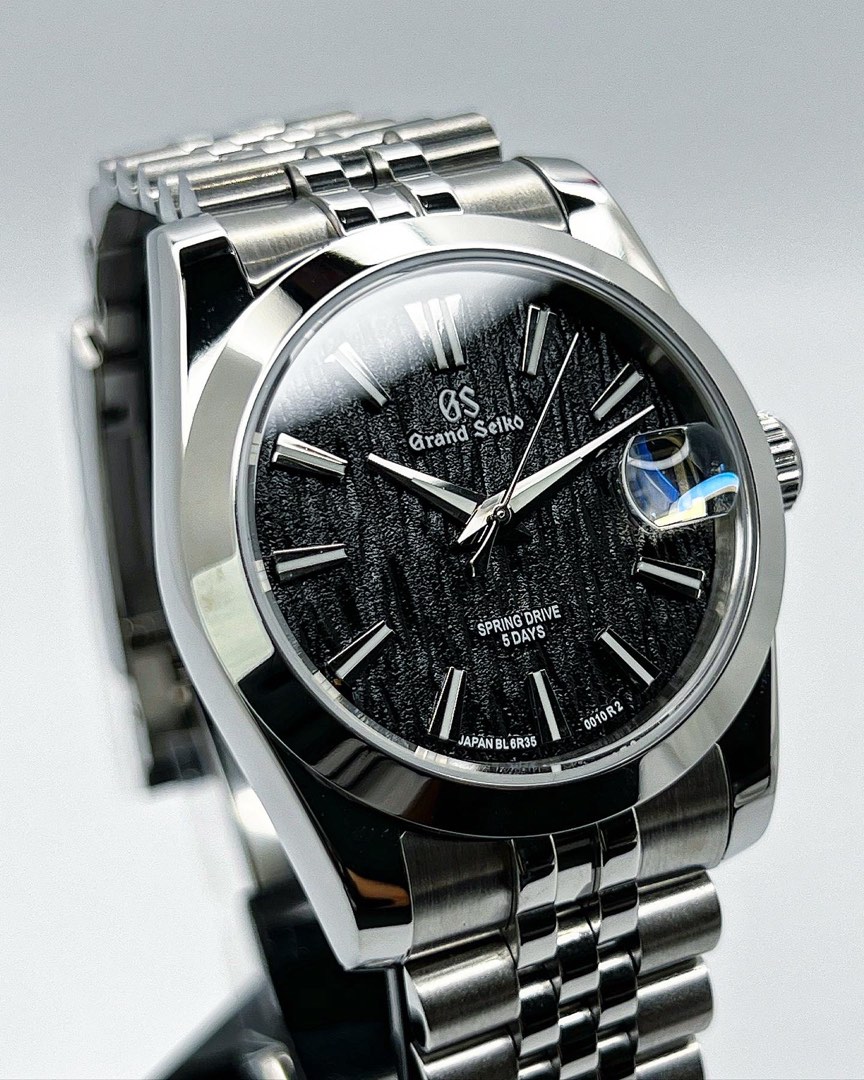 Custom Seiko Mod Black GS Explorer in 36mm, Men's Fashion, Watches ...