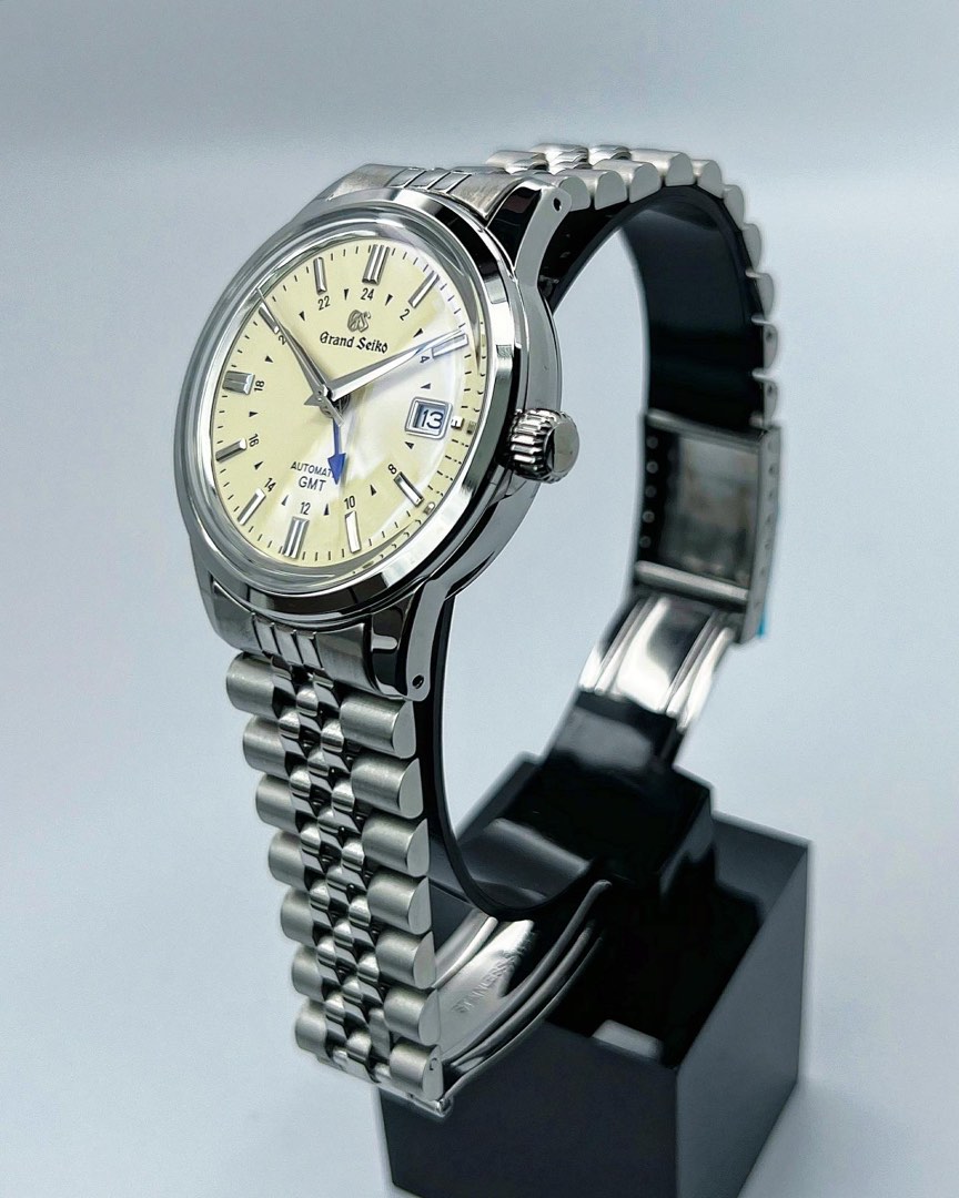 Custom Grand Seiko Mod GS GMT SBGM jubilee in 39mm, Men's Fashion ...