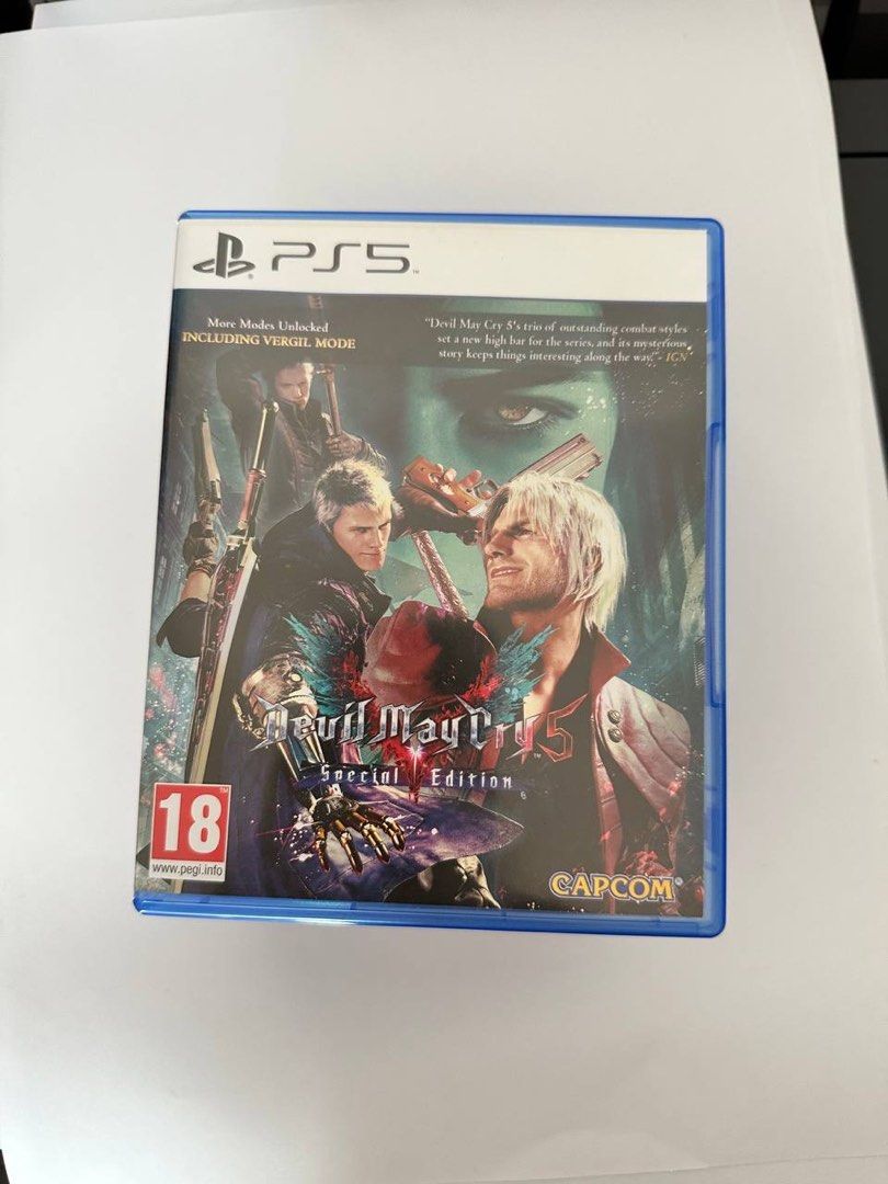Devil May Cry 5 PS5 game, Video Gaming, Video Games, PlayStation on ...