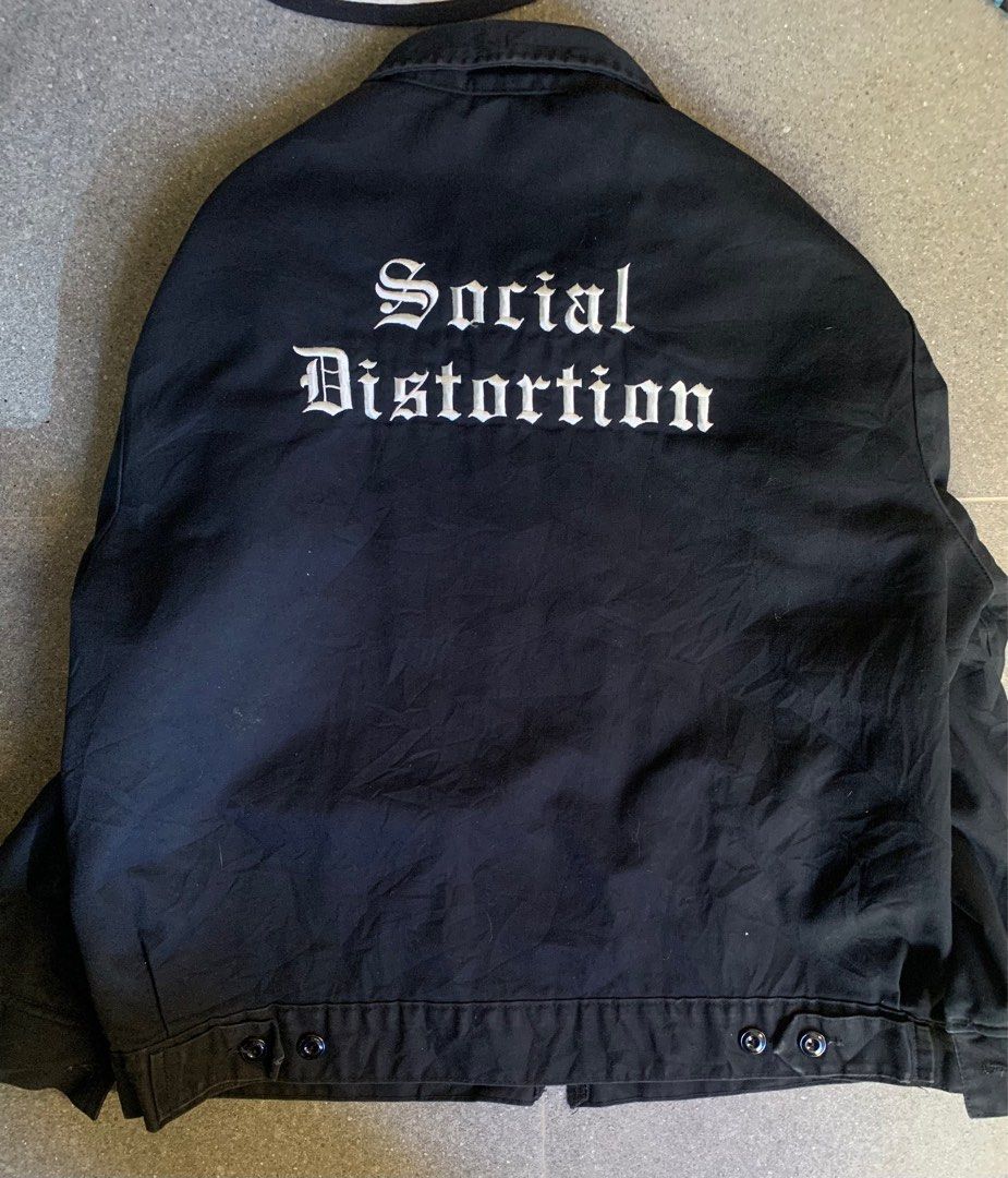 dickies x social distortion eisenhower workwear jacket, Men's Fashion ...