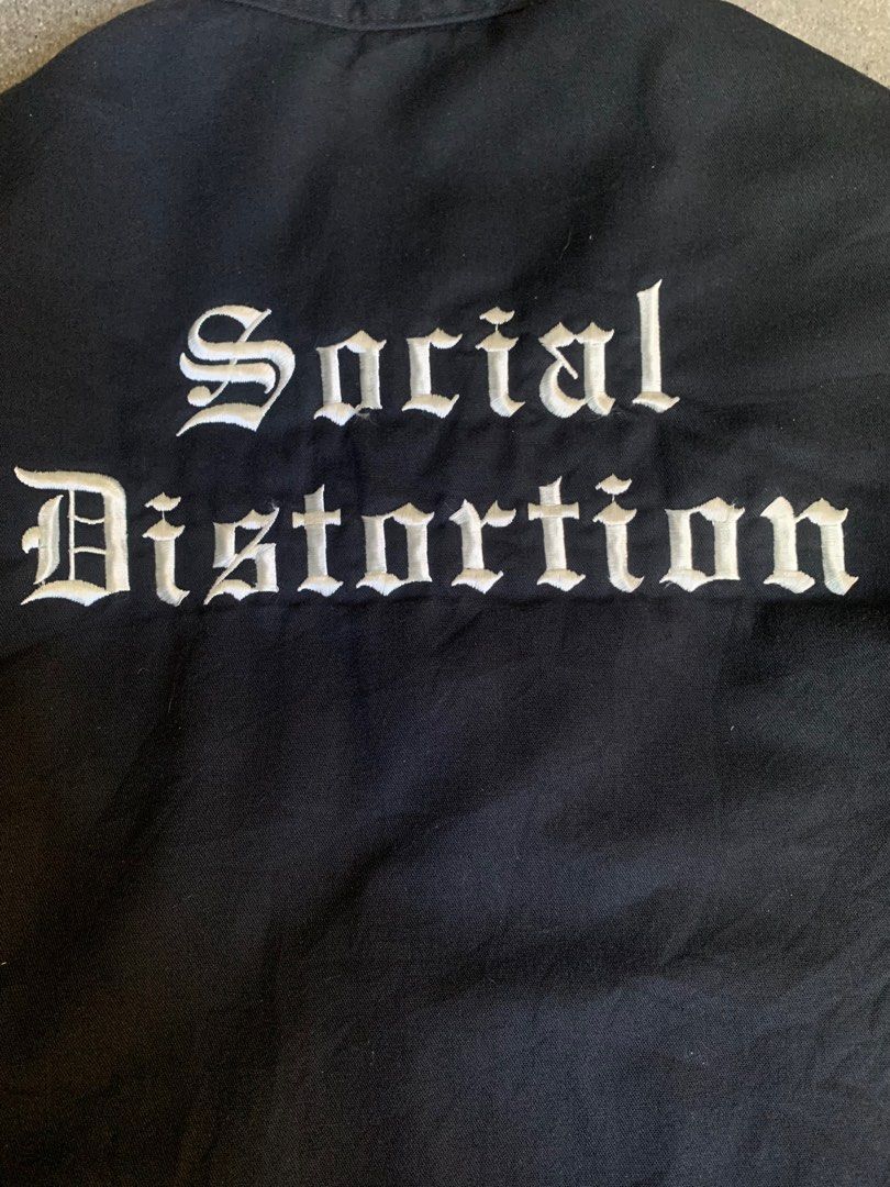 dickies x social distortion eisenhower workwear jacket, Men's Fashion ...