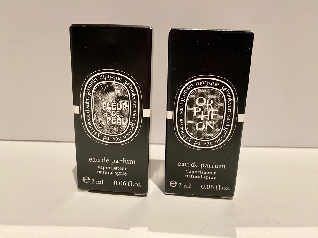 Diptyque Perfume Sample Vial 2ml - Fleur de Peau, Orpheon, Beauty ...
