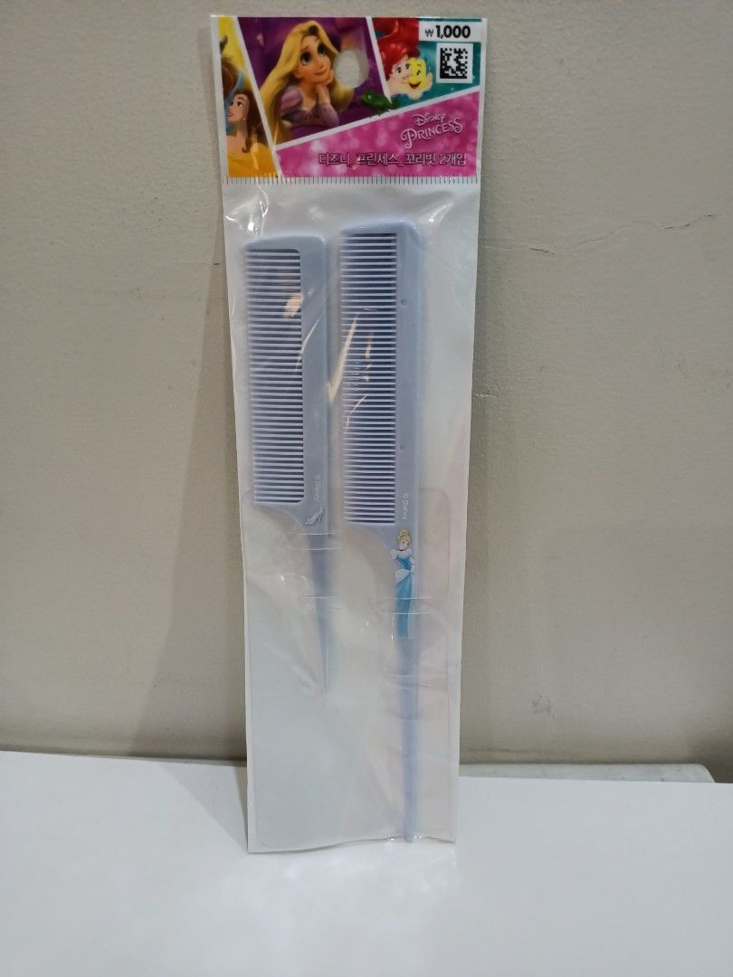 Disney License Cinderella Ariel Tail Comb on Carousell