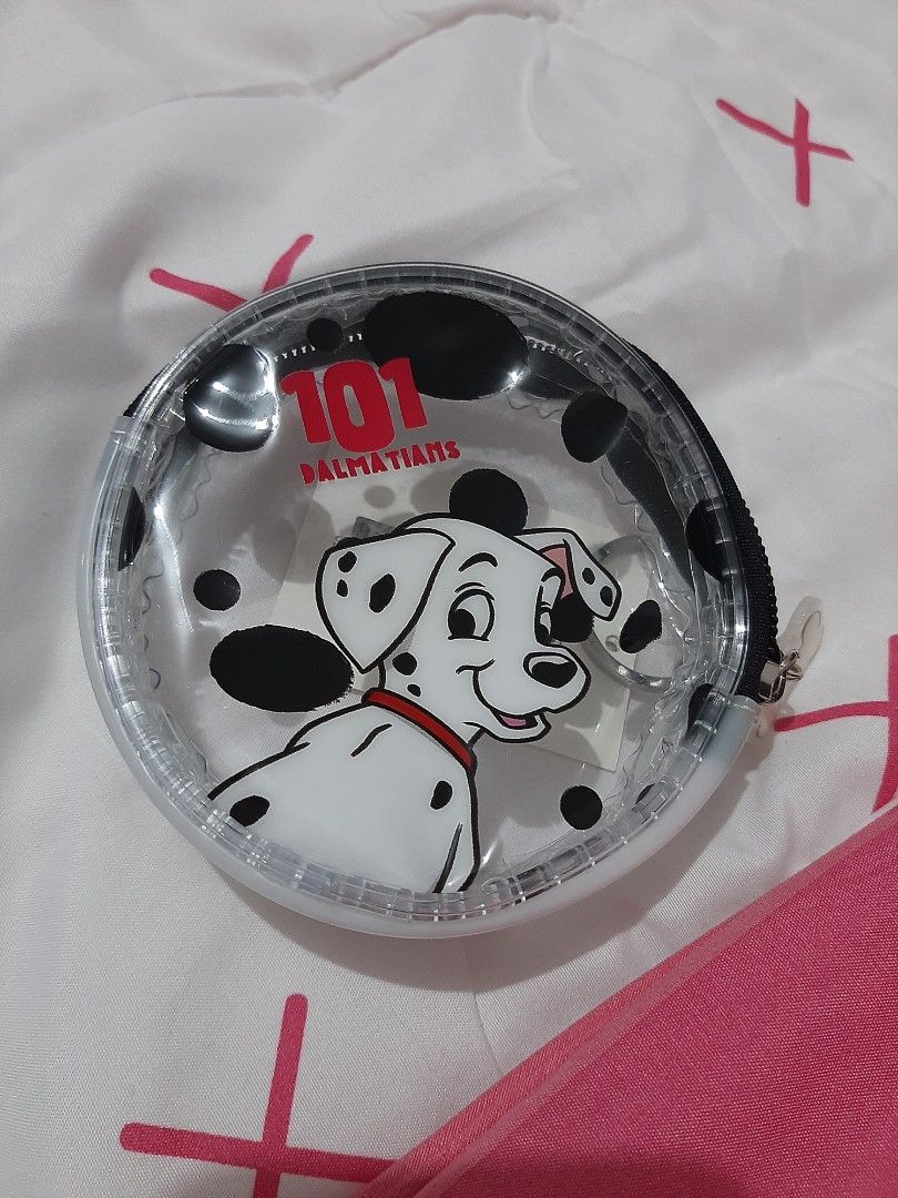 Dompet coin Miniso Dalmatians, Fesyen Wanita, Tas & Dompet di Carousell