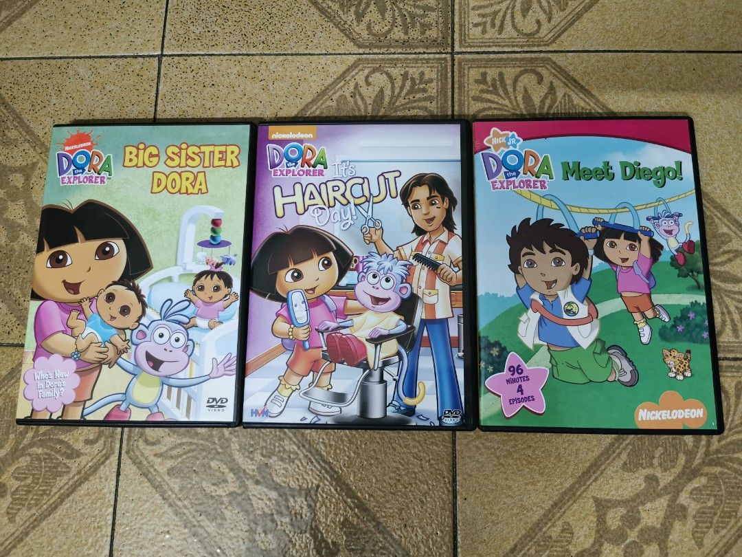 Dora The Explorer Dvds Hobbies And Toys Music And Media Cds And Dvds On